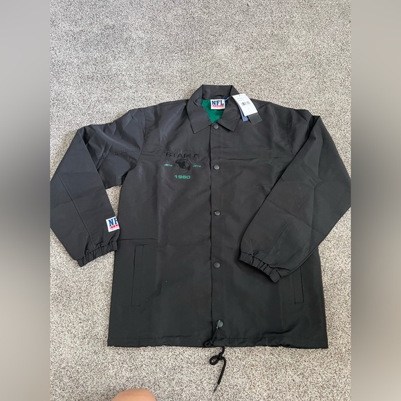 NFL | Jackets & Coats | Mens Nfl X Staple Black New York Jets Coaches ...